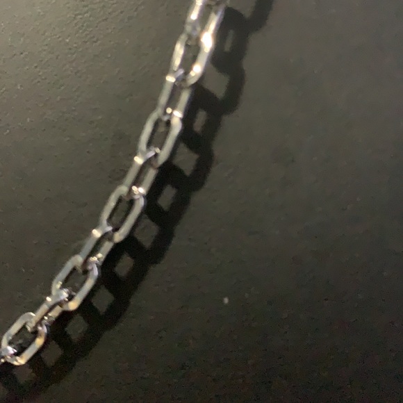 myka | Jewelry | Copy Nwt Myka Bright Rhodium Silver Fine Square | Poshmark